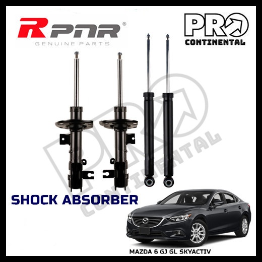 MAZDA 6 GJ GL SKYACTIV 2013-2020 FRONT REAR SHOCK ABSORBER [1 PAIR (LH ...