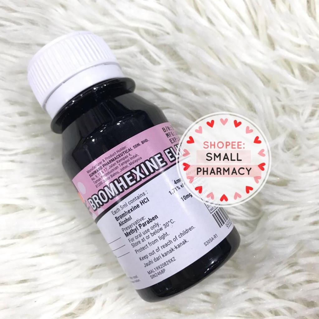 Sunward Bromhexine Elixir 60ml | Shopee Malaysia