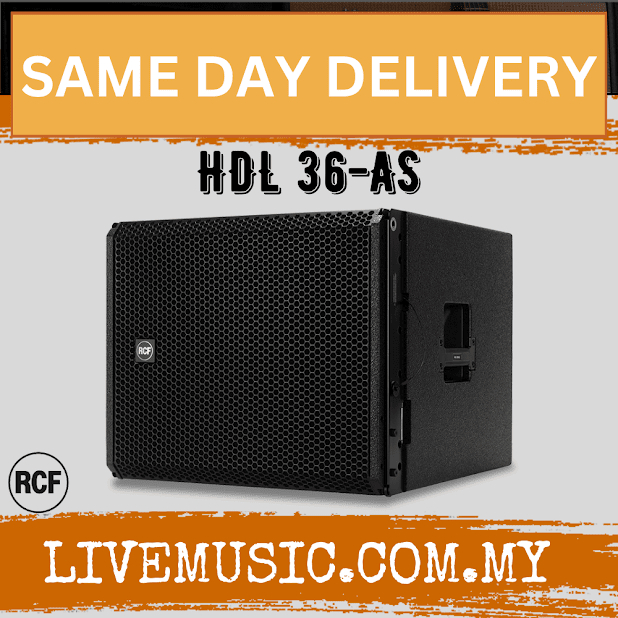 Rcf HDL 36-AS Active Flyable Subwoofer Module ( HDL36AS / HDL 36AS ...