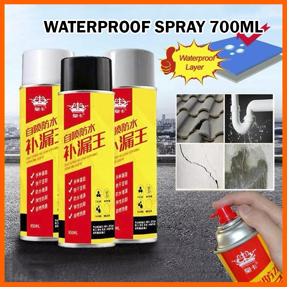 750ml Waterproof Spray Waterproof Leak Seal Repair Spray Cracks Leak ...