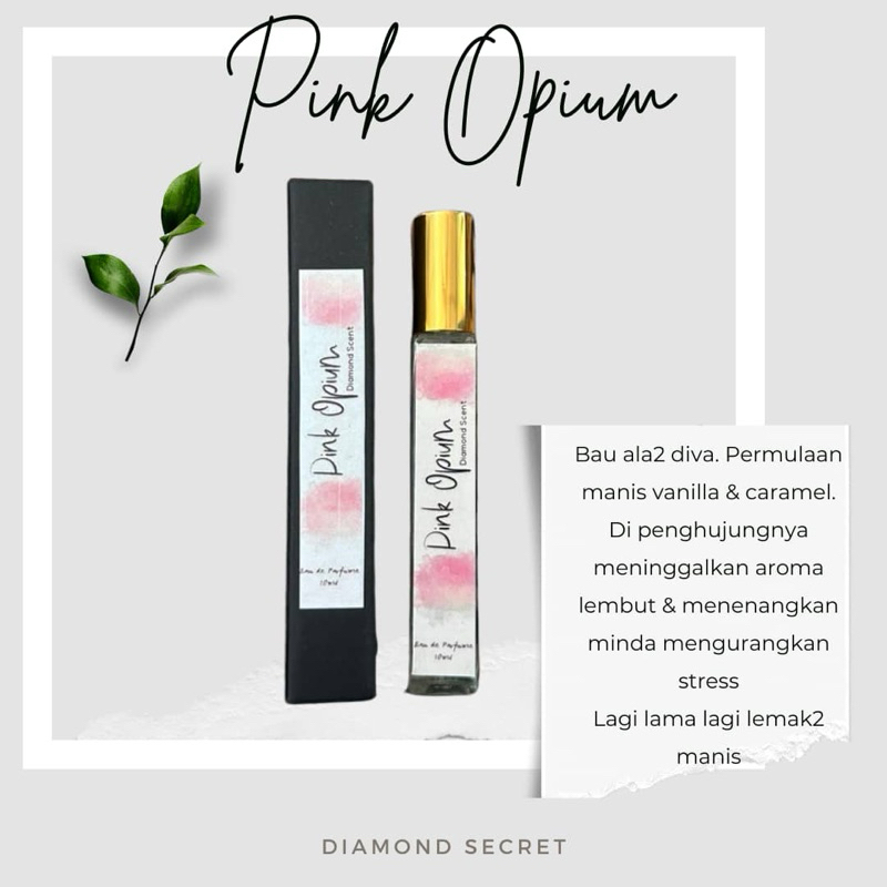 PERFUME INSPIRED PINK OPIUM LONG LASTING | Shopee Malaysia