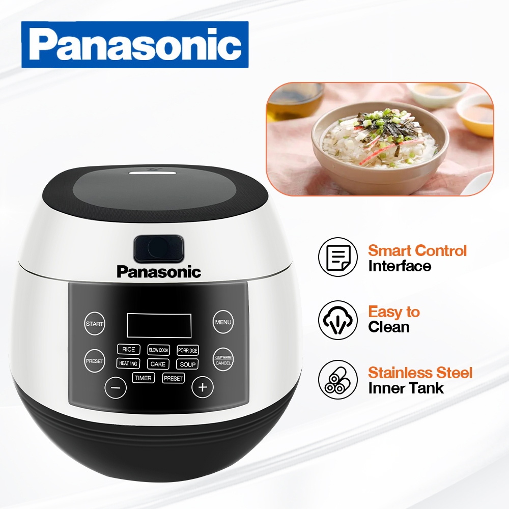 Panasonic Rice Cooker 1.2L Smart Screen periuk nasi elektrik Multi-Function Non-Stick Rice ...