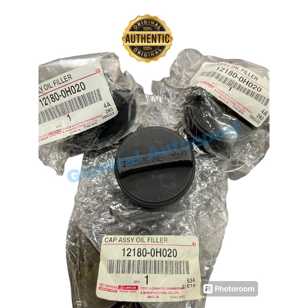 Engine Oil Cap Original Toyota Vios Camry Estima Wish 12180-0H020 ...