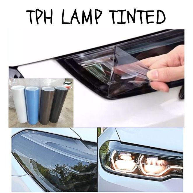 TPH PPF wrapping Tinted headlamp taillamp fog lamp Self Healing Paint ...