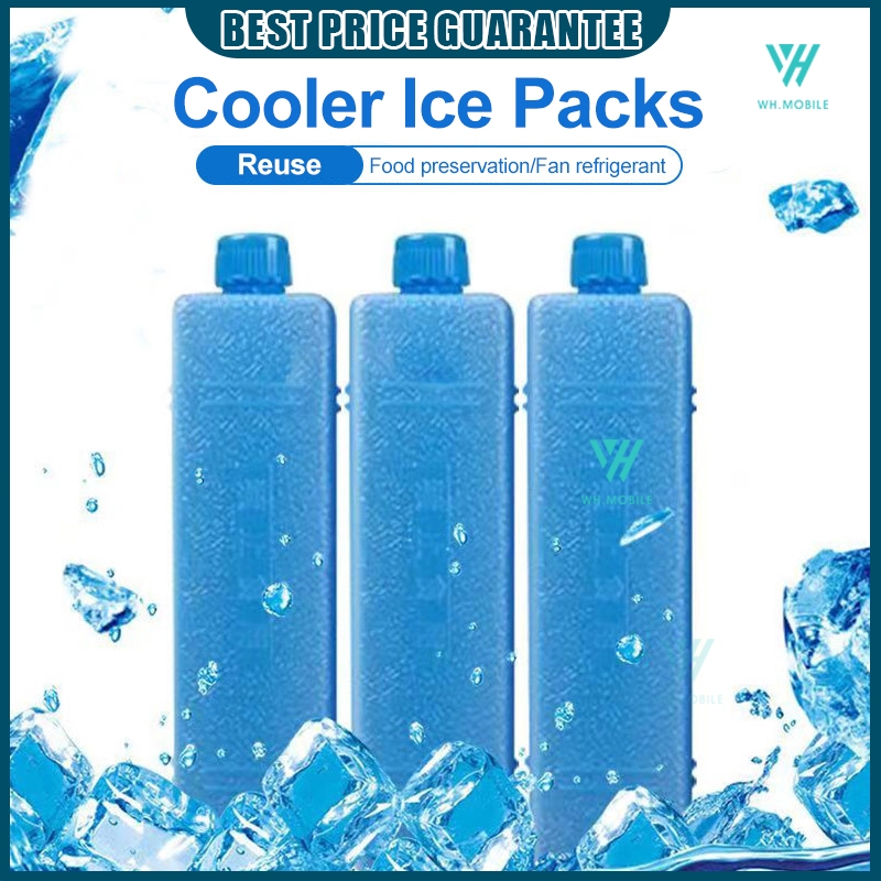 380mL Freezer Cooler Ice Packs Leak-proof Thickened PE Reusable Ice ...
