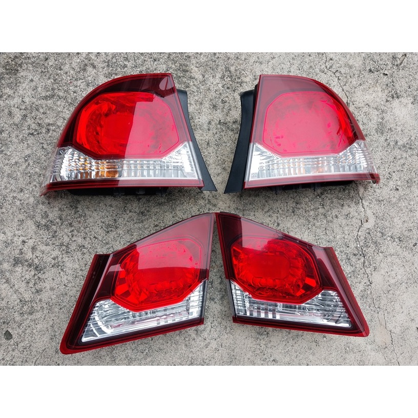 Honda Civic FD FD1 FD2 FD3 Type R JDM rear tail light lamp lampu blkg hitam hexagon facelift NFL ...