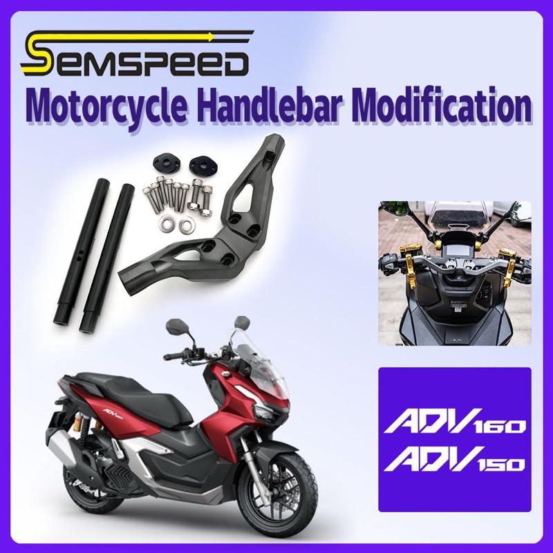Honda ADV160 ADV 150 TM Design Racing Handle Bar Motorcycle Handlebar ...
