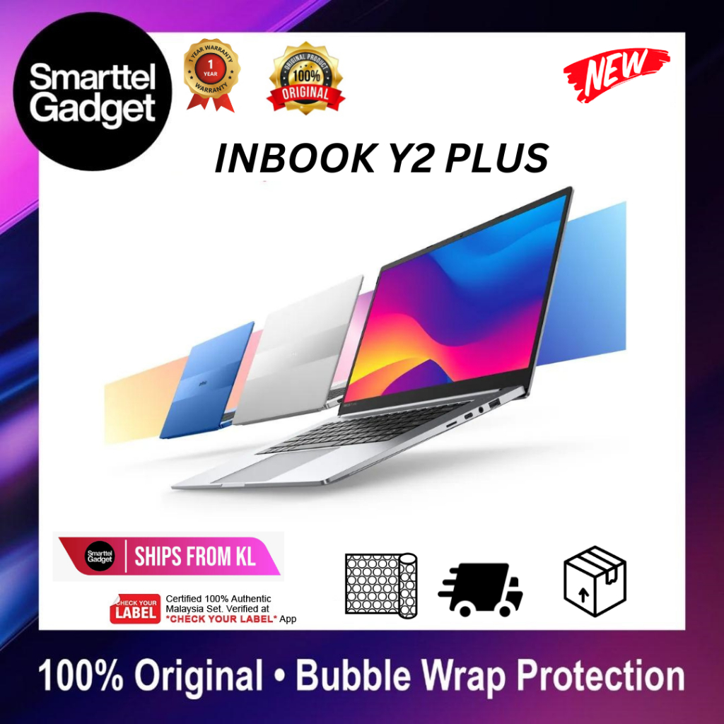 Infinix Inbook Y2 Plus (16GB RAM + 512GB) 15.6" inches , Intel Core i3 ...