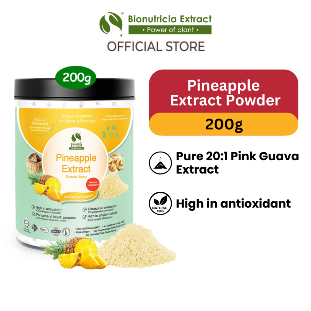 Bionutricia Pineapple Extract Powder 200g | Shopee Malaysia