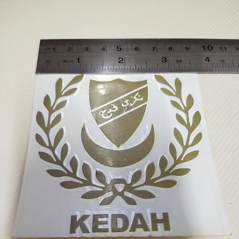 STIKER KEDAH / STIKER LUAR / STIKER MOTOR KERETA | Shopee Malaysia