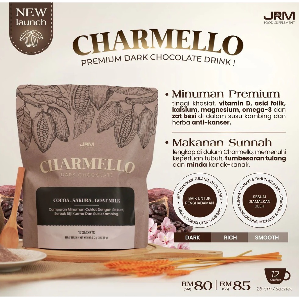 JRM CHARMELLO JAMU RATU MALAYA (12 SACHET) | Shopee Malaysia