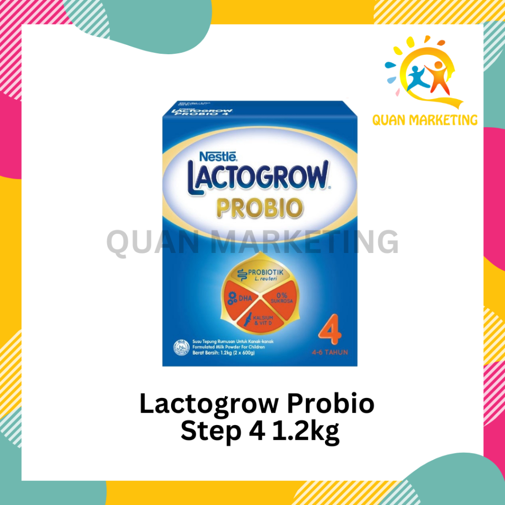 Nestle Lactogrow 4 Milk Powder (1.2kg) | Shopee Malaysia