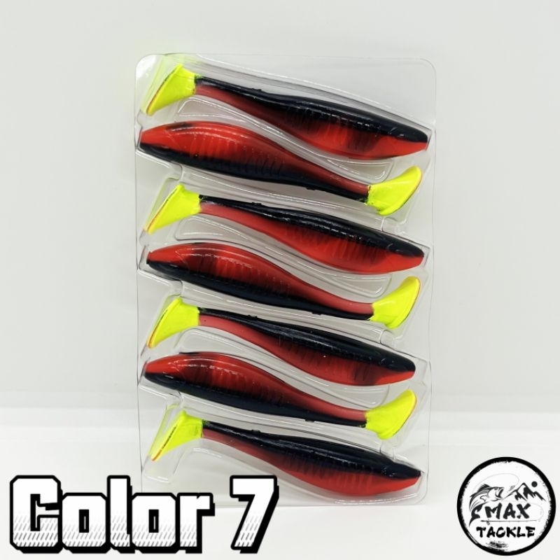 【MAX.T】Super Baby Paddle POP 8cm/5g Killer Soft Bait Zman Fishing lures ...