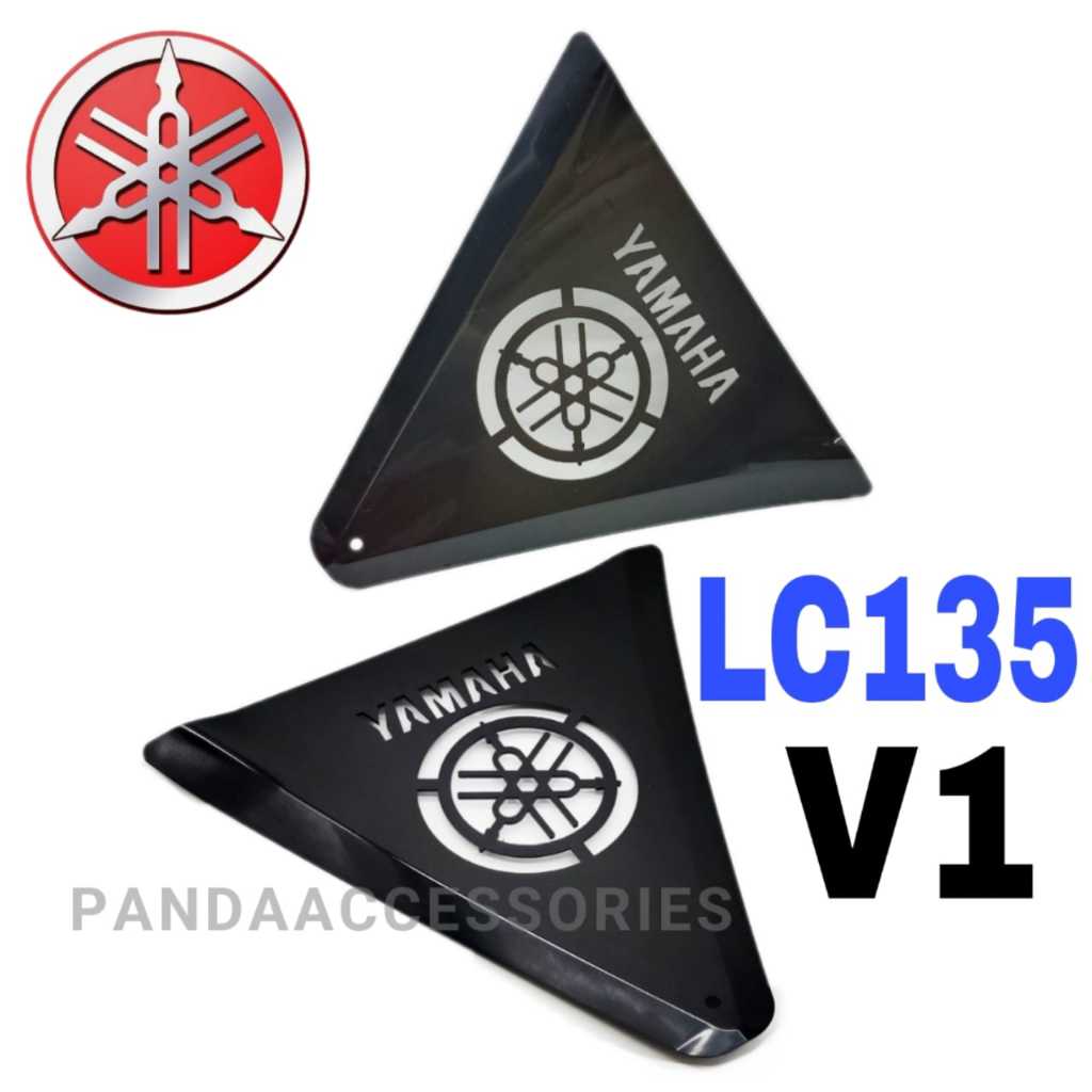 YAMAHA ENGINE COVER LC135 V1 PROTECT ENJIN HITAM TIGA SEGI ACCESSORIES ...