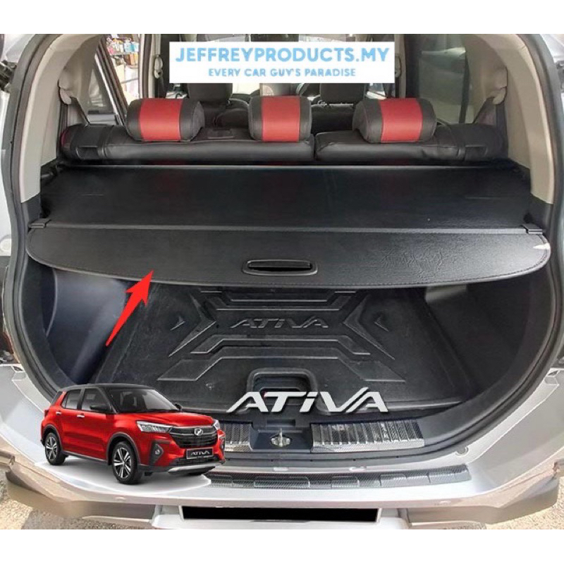 Perodua Ativa Rear Trunk Retractable Cover Luggage Shade Cargo ...