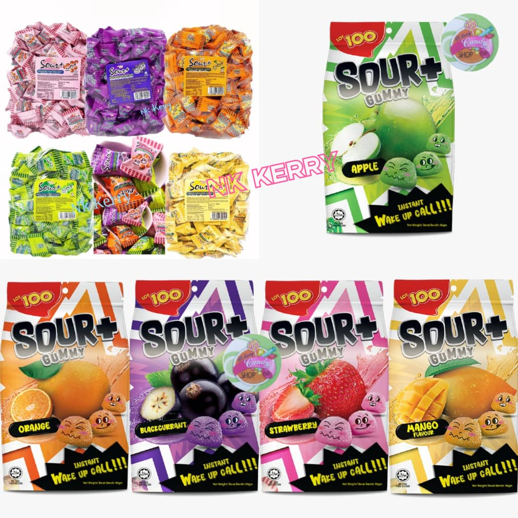 LOT 100 SOUR GUMMY ALL 580G | Shopee Malaysia