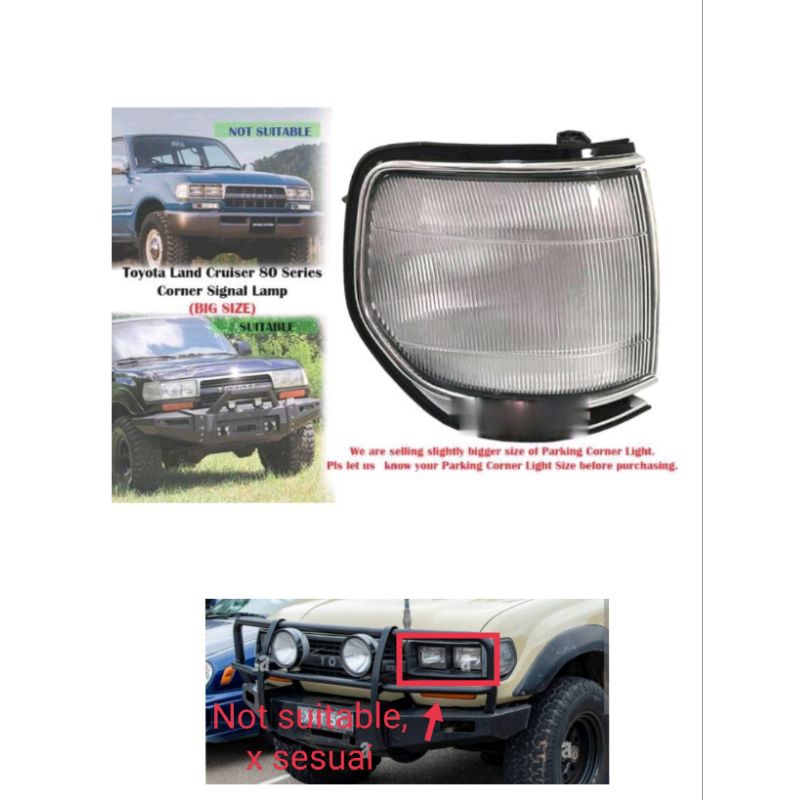 LEFT/RIGHT Toyota Land Cruiser 80series FJ80 LC80 HJ80 BJ80 HZJ80 HDJ80 ...