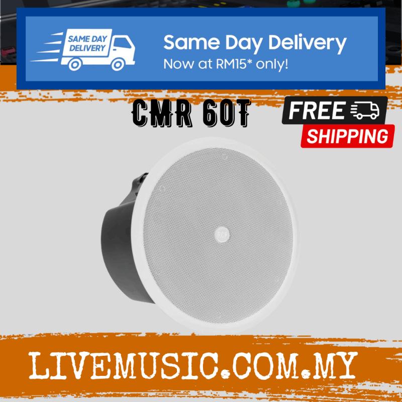 RCF CMR 60T Two-way Ceiling Monitor Speaker ( CMR60T / 60T / CMR ...