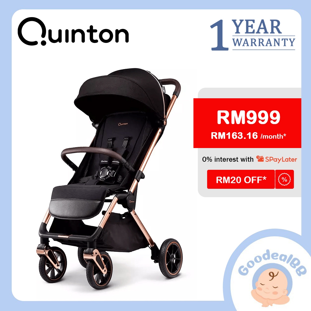 Quinton Roxy Compact Travel Baby Stroller With Auto Fold, Newborn - 4 ...