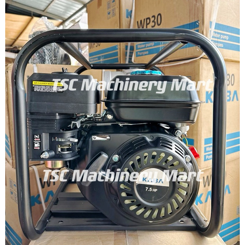 KABA Gasoline Engine Water Pump WP30 7.5HP 4-Stroke ENGINE PUMP SAWA ...