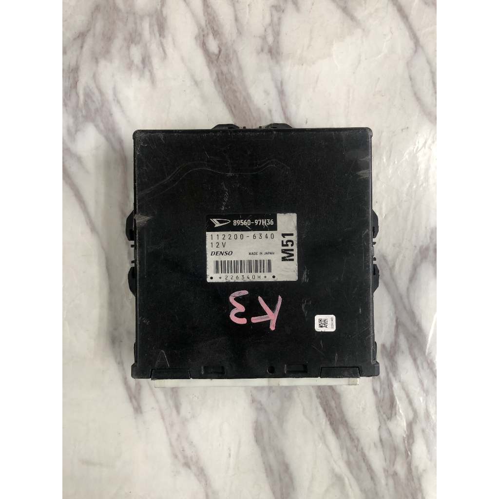 DAIHATSU STORIA TOYOTA DUET K3 Engine Control Unit ECU M51 89560-97H36 ...