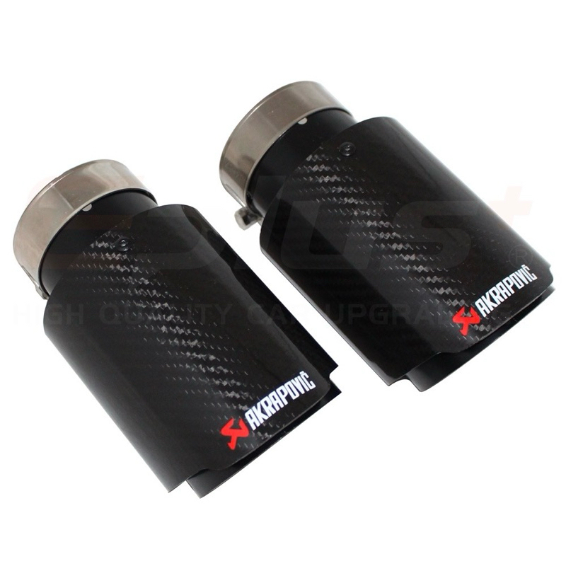 HRV Akapovic Car Carbon Fibre Glossy Muffler Exhaust System Muffler ...
