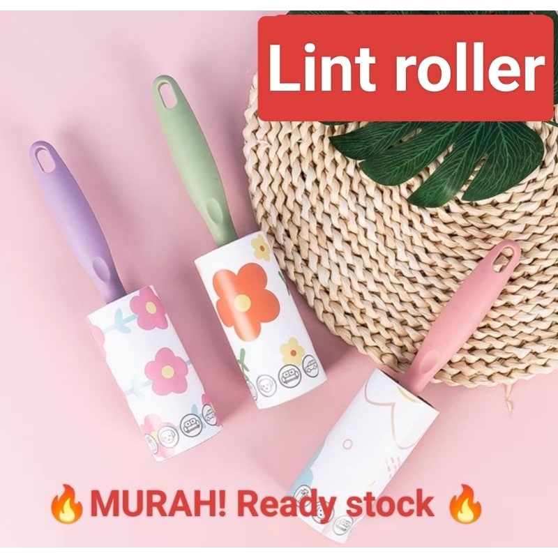 (Mini) Lint roller pengelek lin pet hair remover dust removal strong ...
