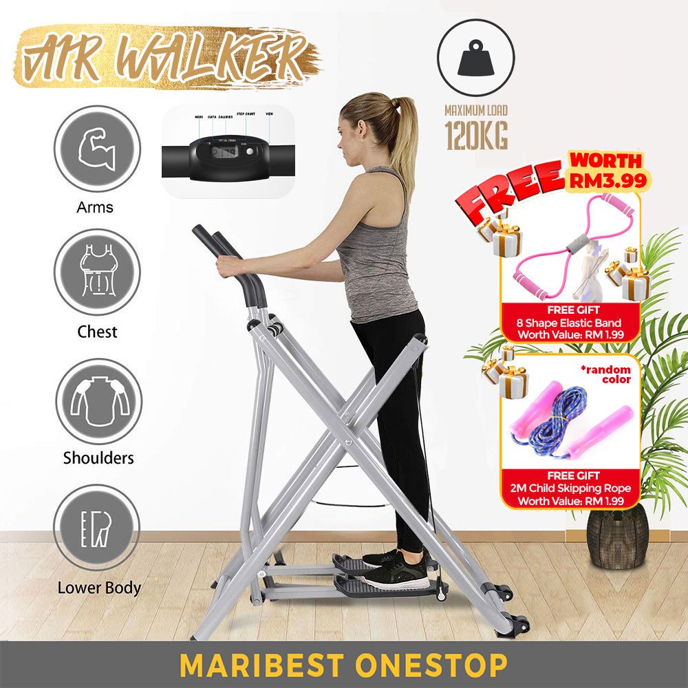 AWE6014 AIR WALKER SLIM STRIDER ELLIPTICAL TRAINER SLIMMING STRIDER GYM ...