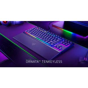 RAZER ORNATA V3 TENKEYLESS Low-profile RGB Tenkeyless Mecha-membrane ...