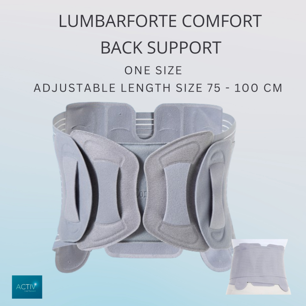 Corset Pinggang Back Support ACTIV Lumbarforte Comfort Pendakap Support ...