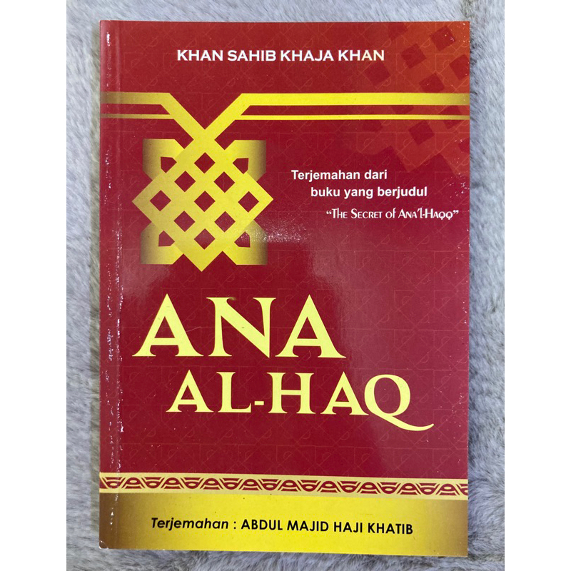 ANA AL HAQ (KITAB TASAWUF) | Shopee Malaysia