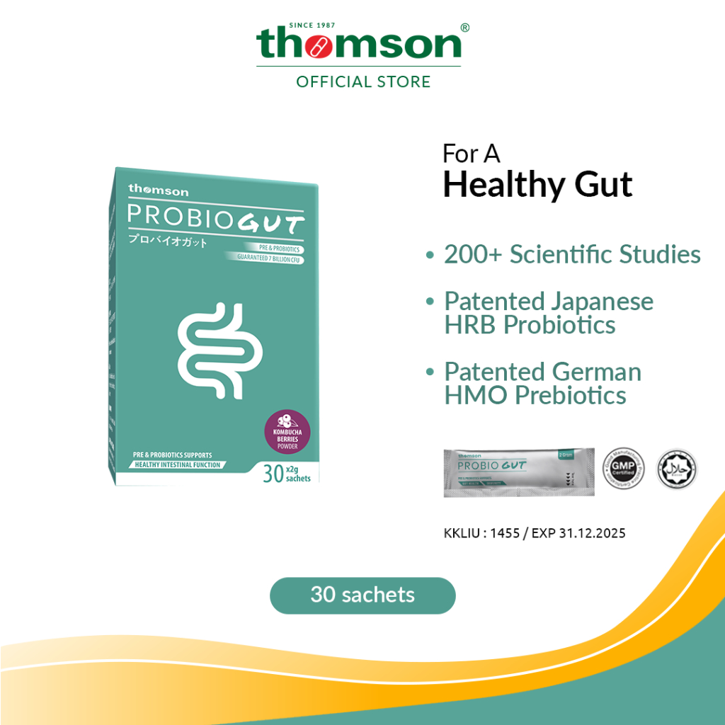 Thomson ProbioGut to Promote Healthy Gut & Body Mass (30 Sachets ...