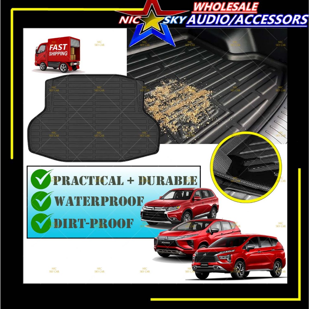 Mitsubishi Xpander Outlander Boot Tray OEM Car Org Cargo Rear Tray ...