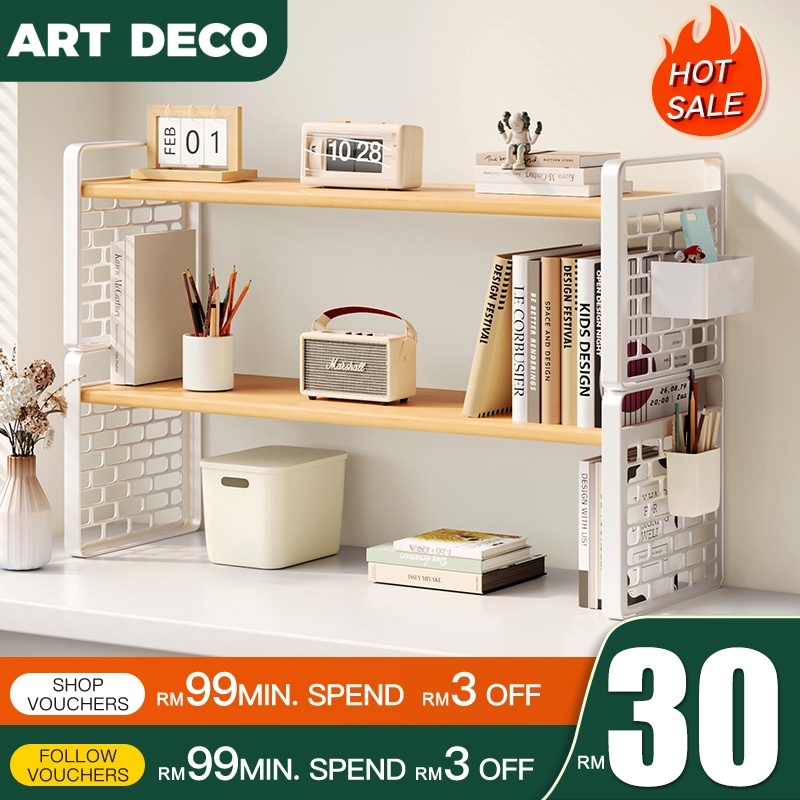 Table Top Rack Desk organizer Desktop Rack with Pegboard Storage Rack ...