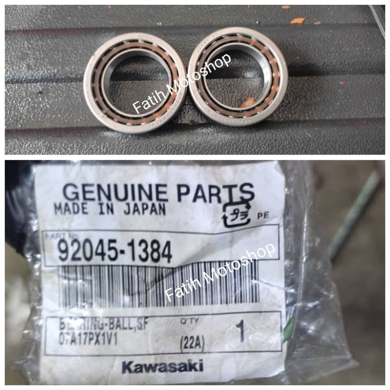 Steering Cone Bearing Kawasaki ER6 Versys 650 Z800 Z900 ZX10R Original ...