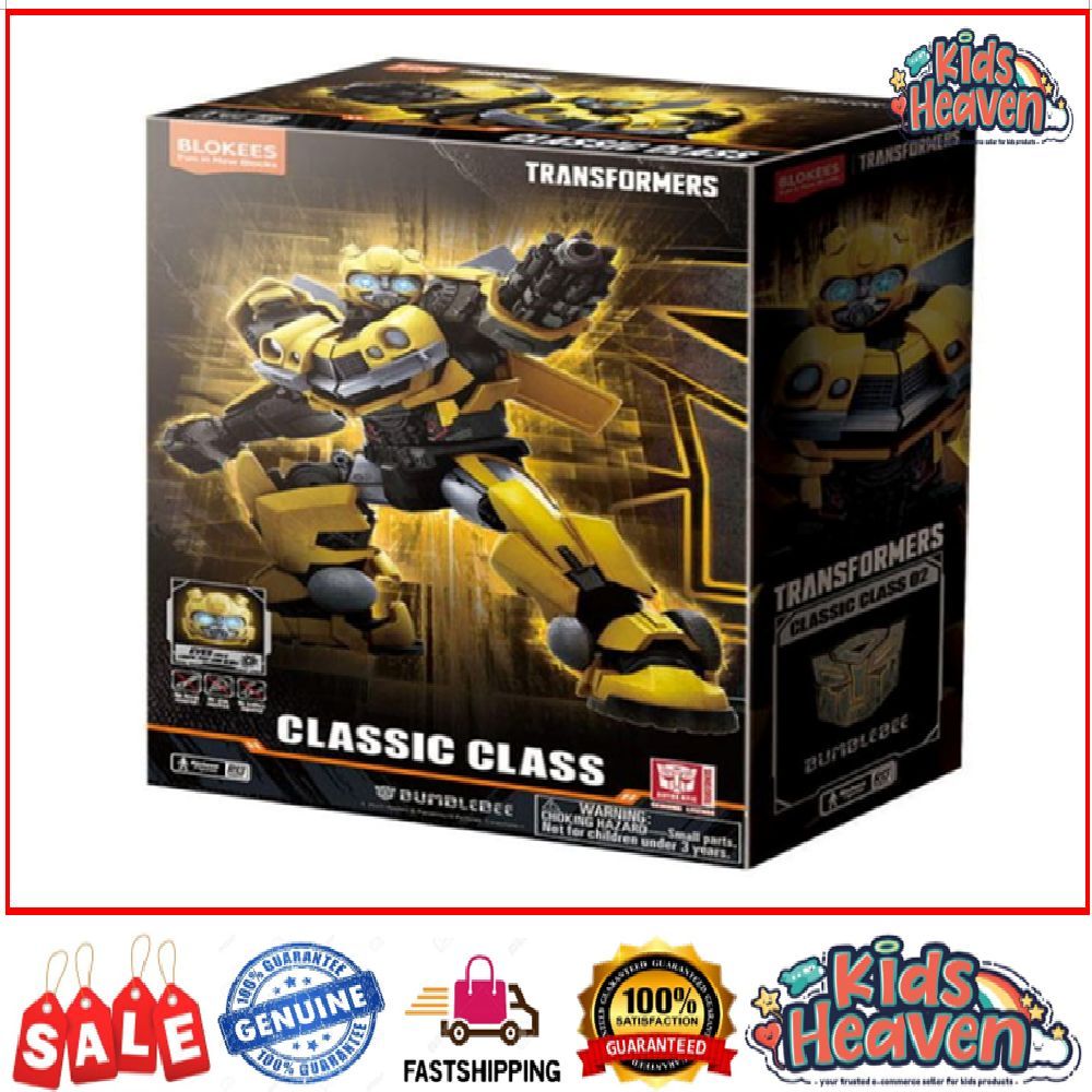 Blokees Figures Transformers Model Kit 71142 Classic Class Bumblebee ...