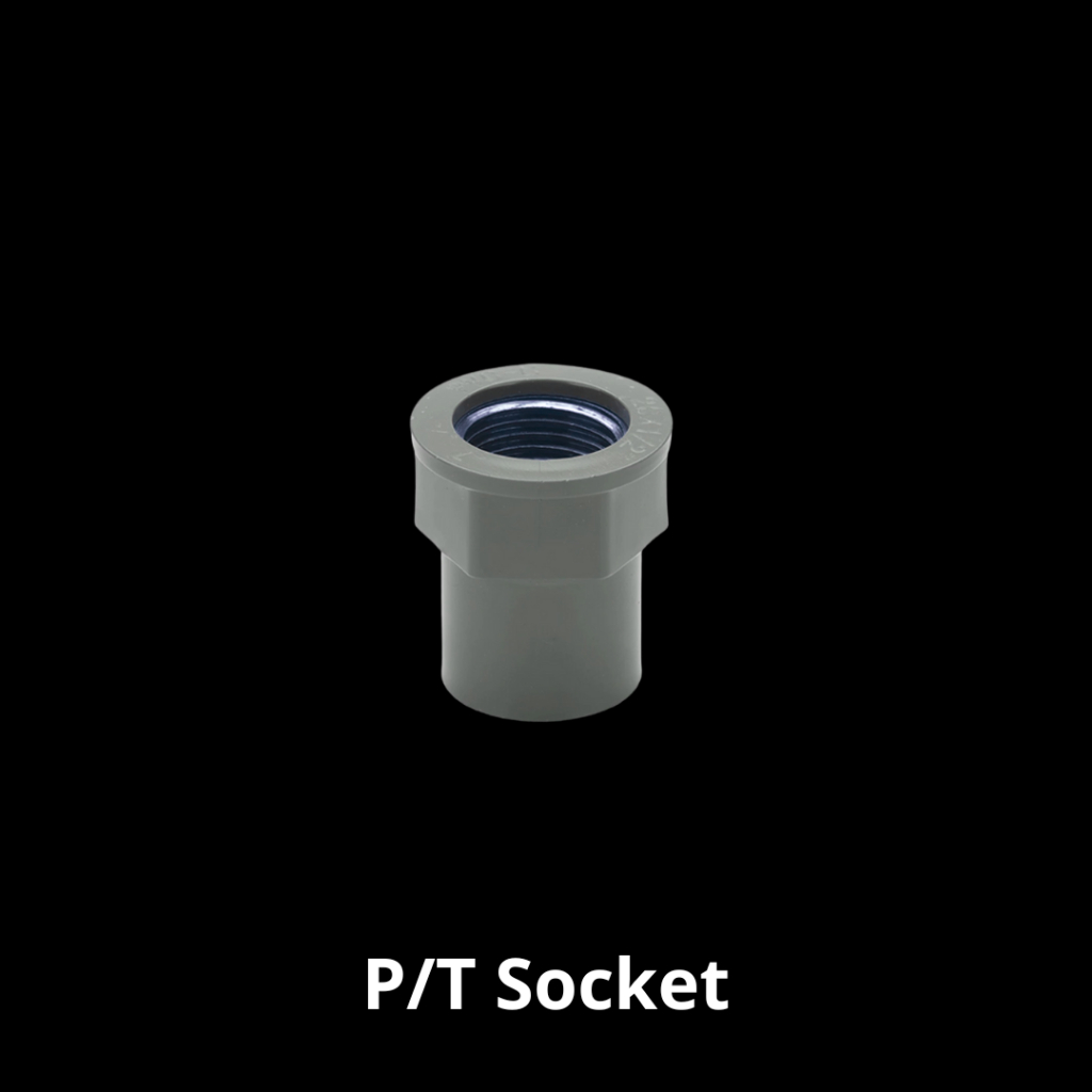 PVC Fitting Paip PVC Pipe Connector Socket Elbow Tee Valve Socket Plug ...