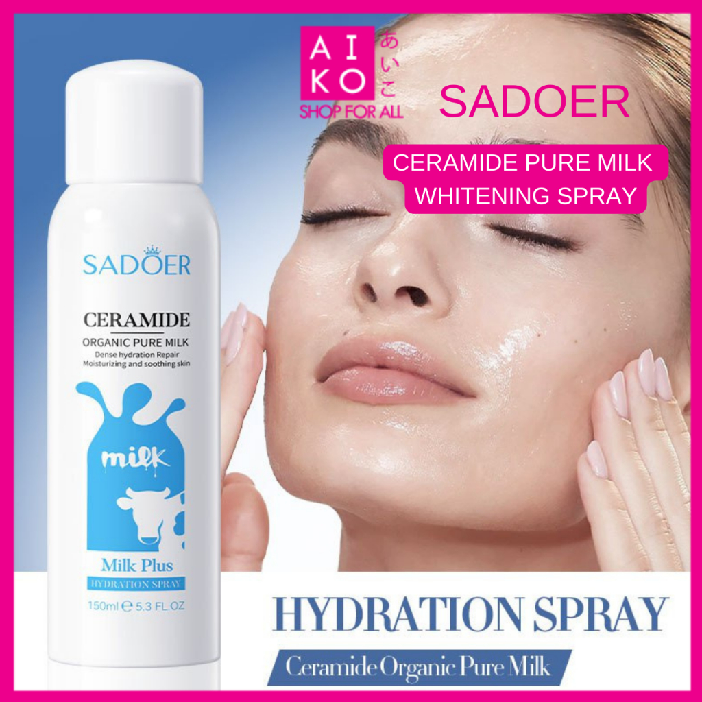 (AIKO)SADOER CERAMIDE PURE MILK HYDRATION WHITENING SPRAY 150ML ...