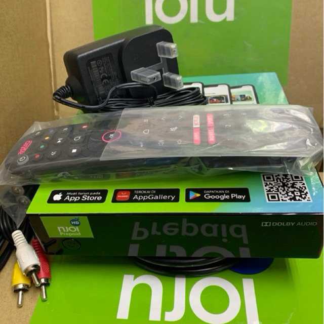 (New)second hand njoi Decoder +adapter(Free RM20 reload) | Shopee Malaysia