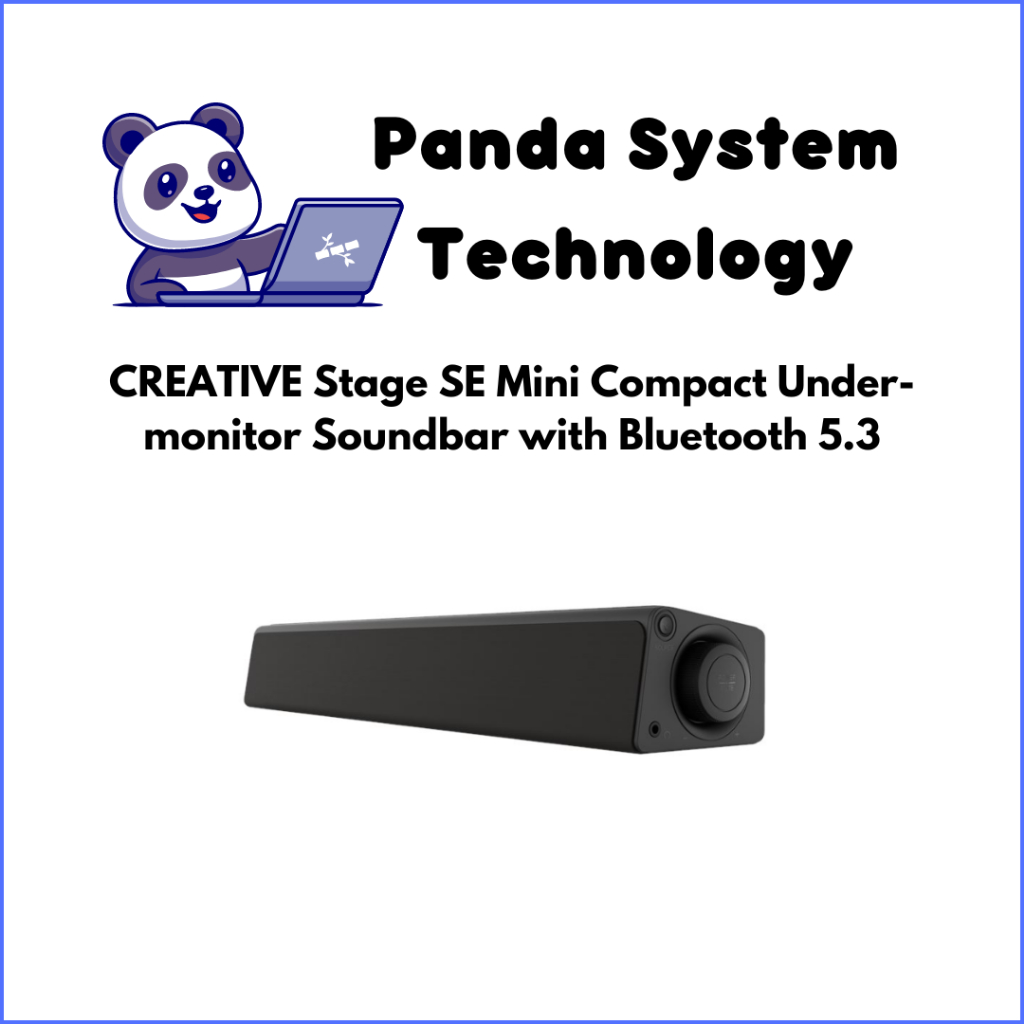 Creative Stage SE Mini Compact Under-monitor Soundbar USB-C and ...