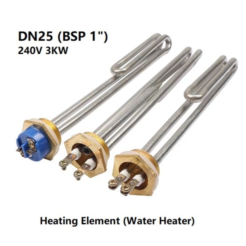 Tank Heater Element SUS304 240V 3KW | Shopee Malaysia