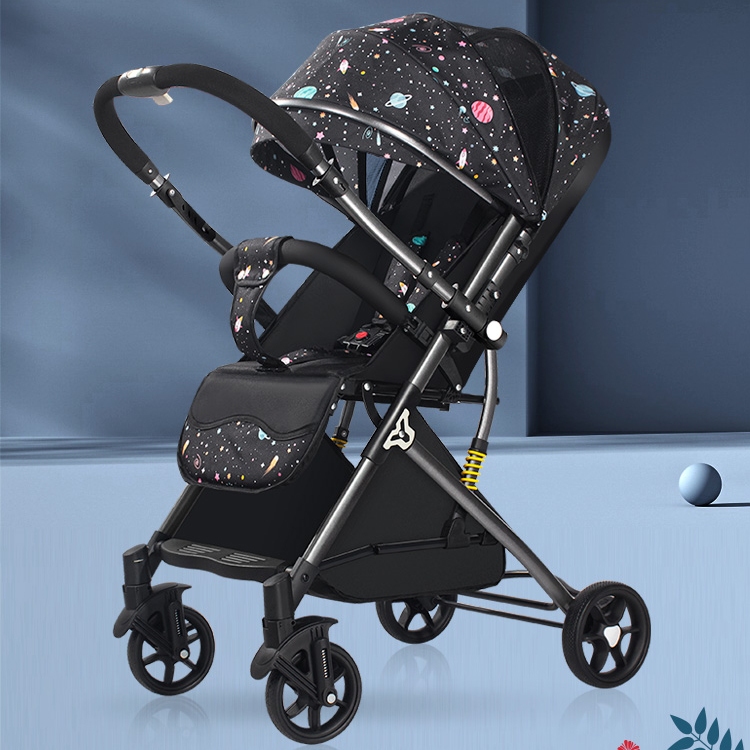 Baby Stroller Travel Cabin Compact Foldable Lightweight Newborn Trolley ...