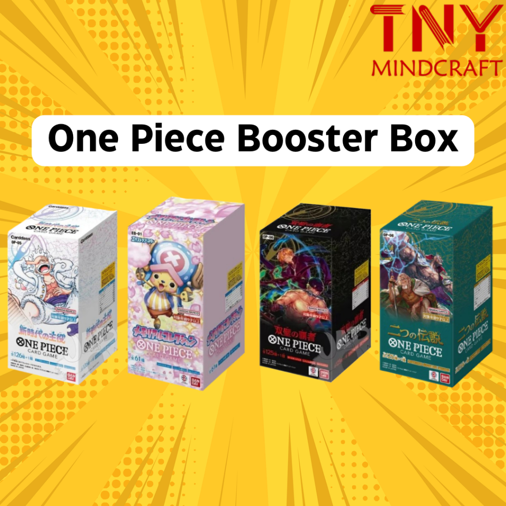 ONE PIECE TCG : OP05/06/08 EB01 Booster Box | Shopee Malaysia
