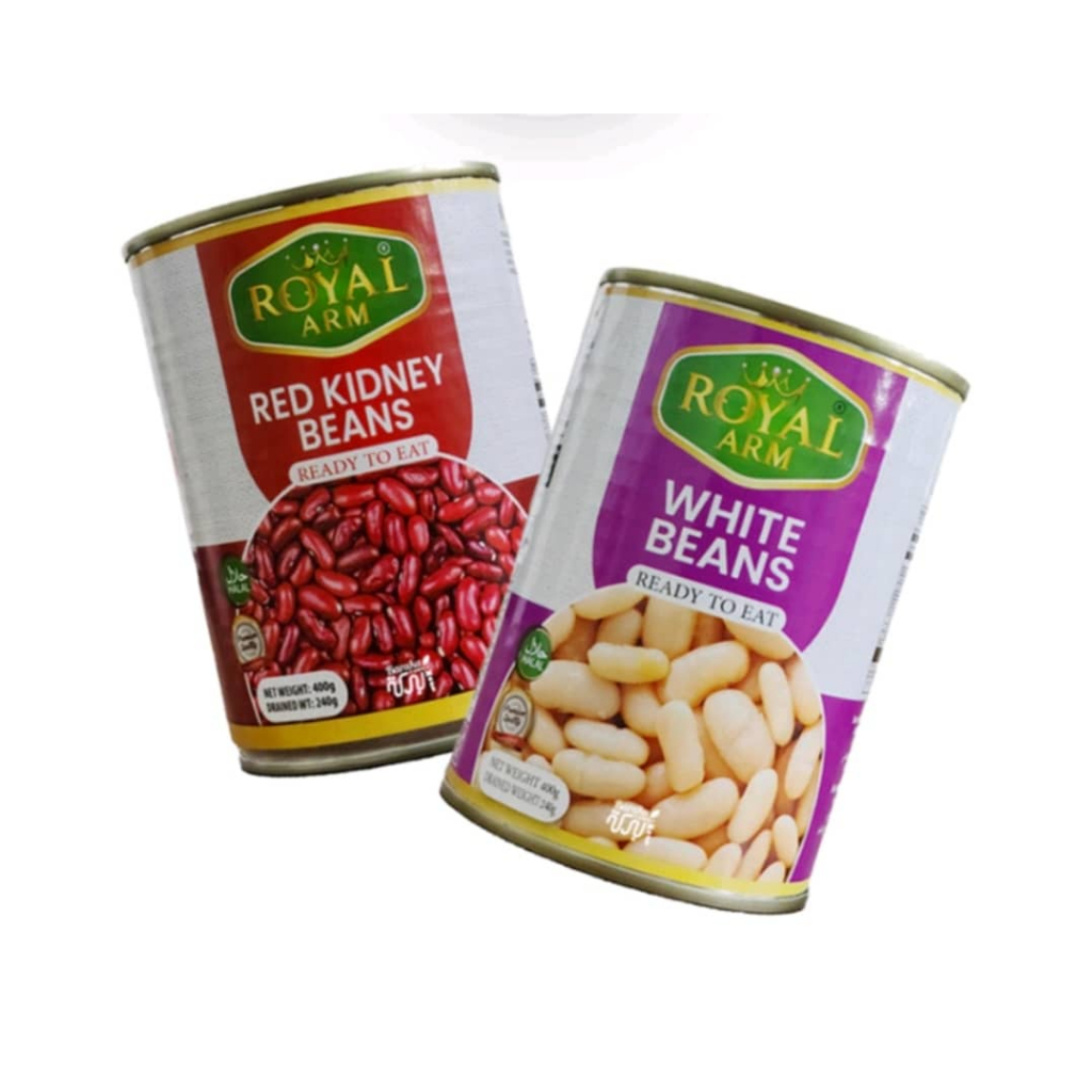 DURRA WHITE BEANS &ROYAL red kidney beans(400gm) | Shopee Malaysia