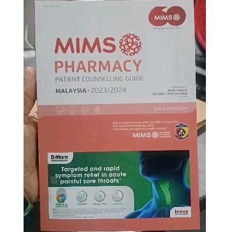 MIMS Pharmacy: Patient Counselling Guide Malaysia 2023/24 | Shopee Malaysia