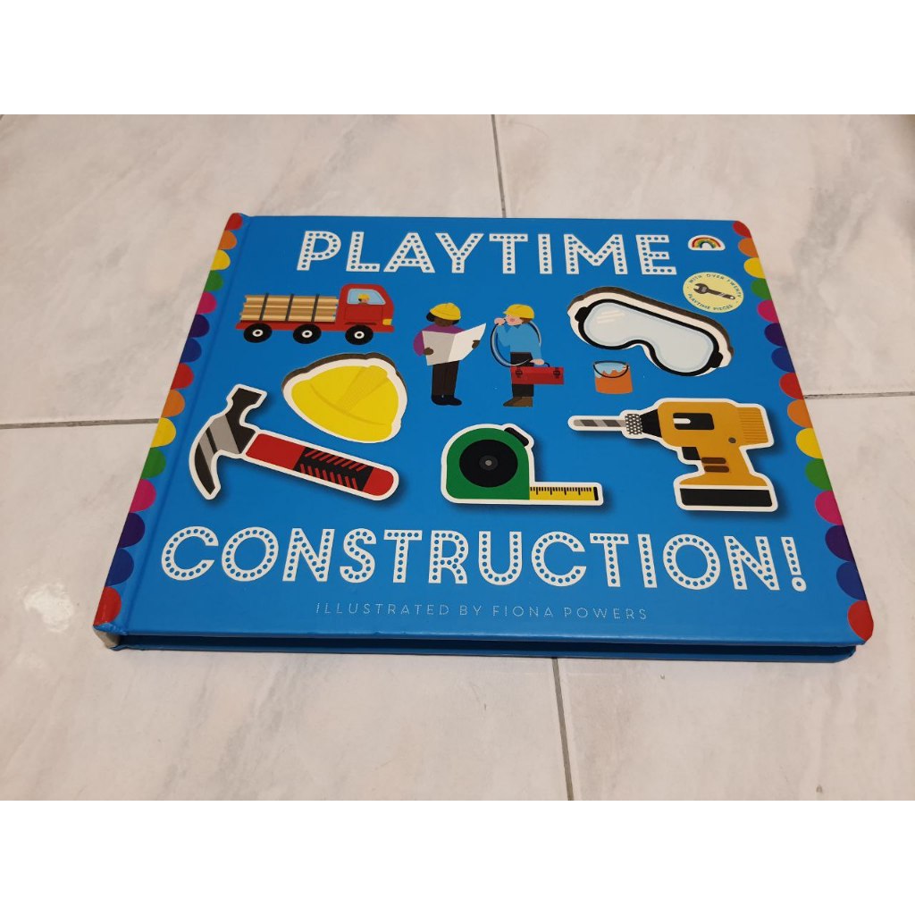 (Preloved) Playtime Book Set - Construction | Shopee Malaysia