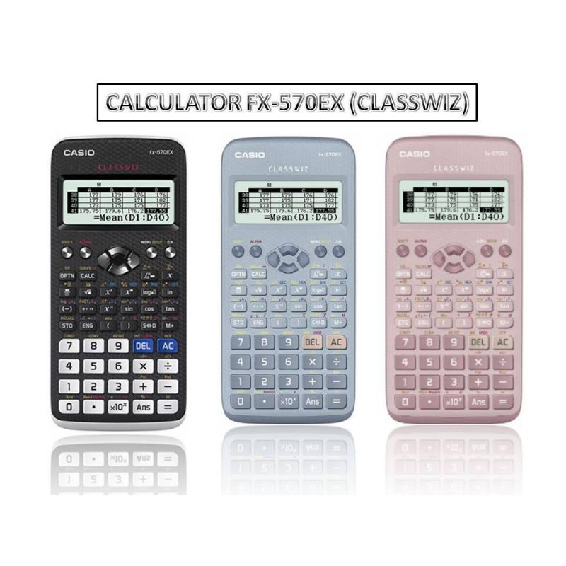 [Original] Casio Scientific Calculator FX-570EX CLASSWIZ(18Months ...