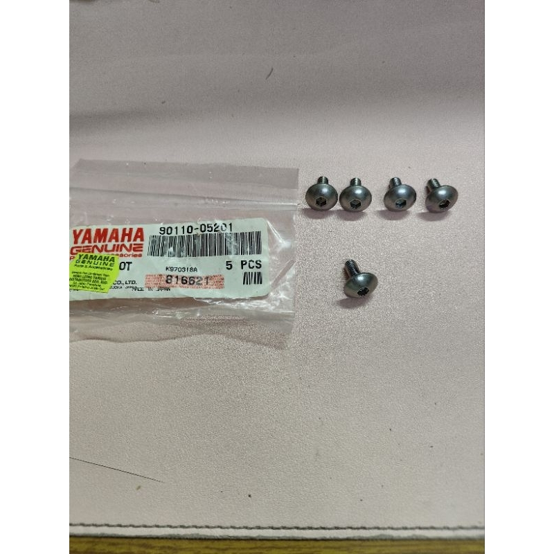Screw hex key (SCREW COWLING BELAH ATAS) TZM NOS original (90110-05201 ...