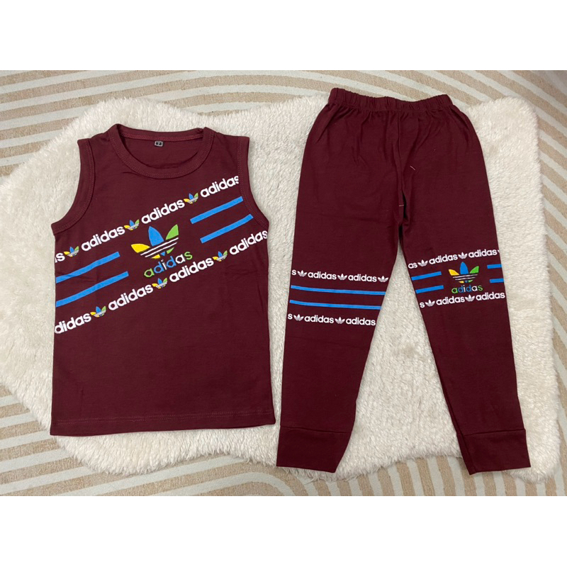 Pyjamas Singlet Kids Puma Adidas Nike | Shopee Malaysia