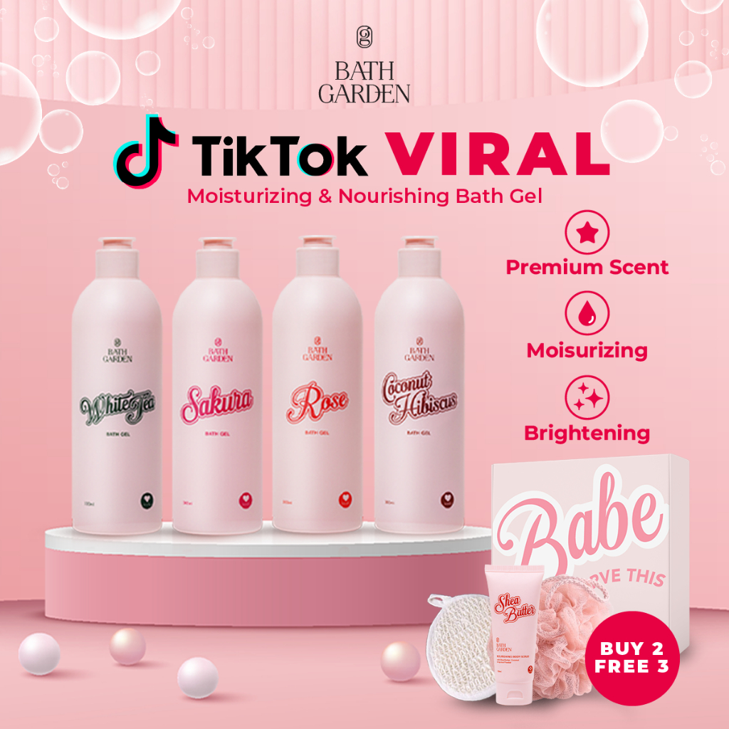🔥 TIKTOK VIRAL 🔥 Bath Garden Shower Gel Moisturizing & Brightening Body ...